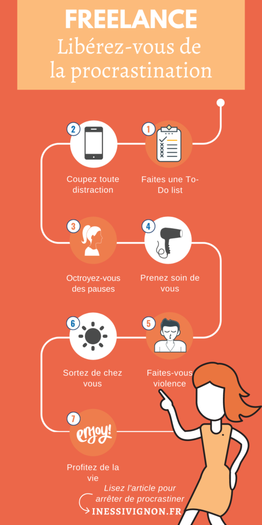 6 astuces pour arrêter de procrastiner en tant que freelance